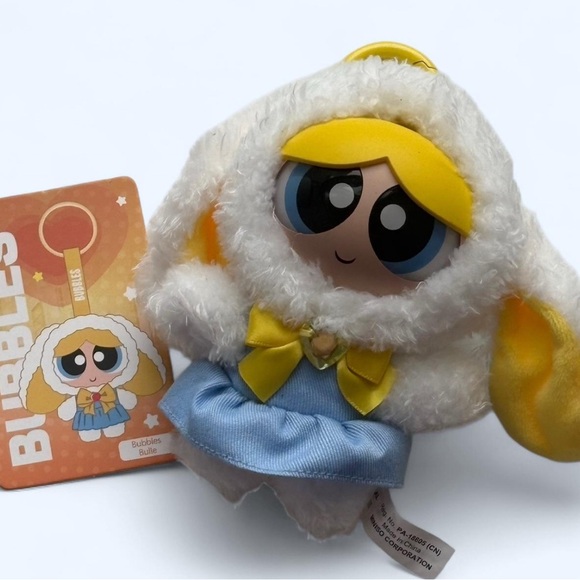 Miniso | Toys | Miniso Bubbles Plush Keychain With Blue Dress Brand New ...